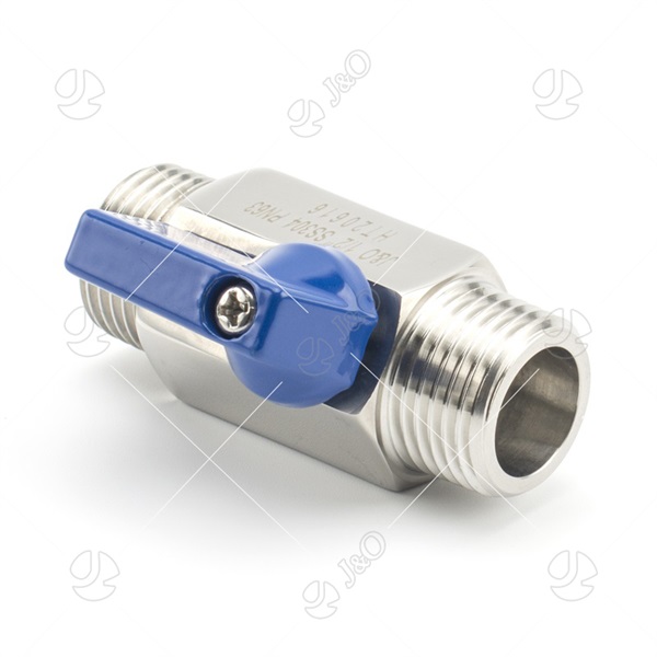 PN63 Stainless Steel NPT Male Thread Mini Ball Valve, China Mini Ball ...